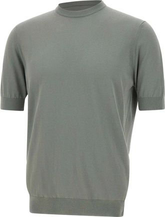 FILIPPO DE LAURENTIIS Homme, Pulls, Vert, Taille: 5XL Pull ras du cou en coton