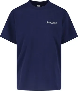 Sporty & Rich T-Shirt-Logo Syracuse