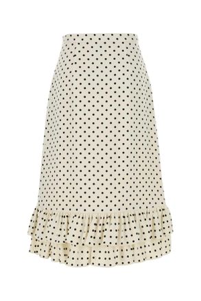 Valentino Garavani Womens Printed Viscose Skirt Betullanero Gonne