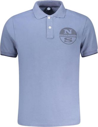 North Sails Homme, Tops, Bleu, Taille: M Polo en Coton Bleu