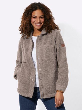 Witt Allwetterjacke Teddy-Fleecejacke Langarm