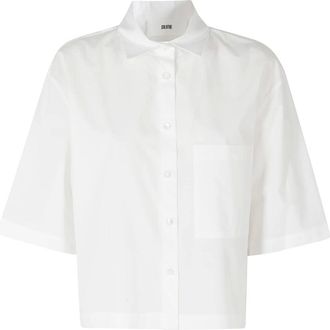 SOLOTRE Femme, Blouses et Chemises, Blanc, Taille: 40 FR Over Shirt