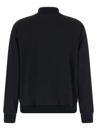 PESERICO Stretch Cotton Jersey Sweatshirt - Black