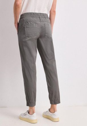 Street One Jogger Pants aus Baumwolle mit Stretchanteil
