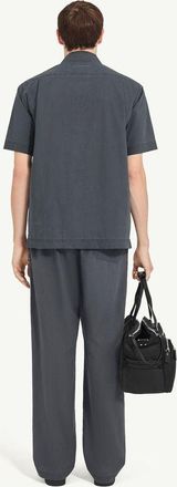 Maison Margiela Short-Sleeve Utility Shirt - Charcoal