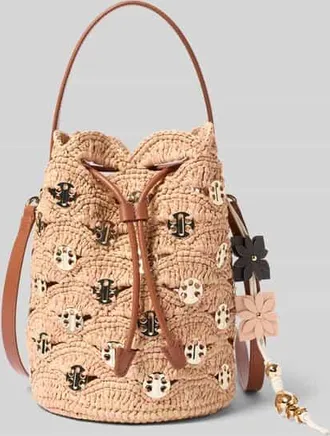 Paco Rabanne Bucket Bag in Flecht-Optik