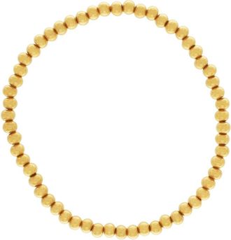 Dansk Copenhagen Wasserdichtes Elastisches Ball Armband Vergoldet - - Accessories - Damen - Gelb - ONE SIZE
