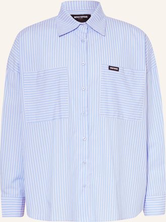 Worst Behavior Wrstbhvr Hemd Fritzi Comfort Fit blau