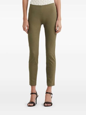 Lauren Ralph Lauren pantalon &agrave; poches zipp&eacute;es - Vert