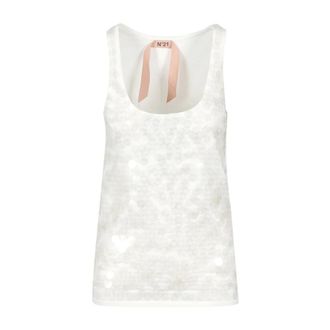N&deg;21 N&deg;21 T-Shirts und Polos Milchwei&szlig; - - Tops - Damen - Wei&szlig; - XL