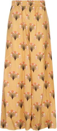 La DoubleJ Femme, Pantalons, Jaune, Taille: 38 FR Pantalon Palazzo