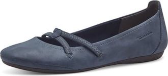 Tamaris Femme 1-22110-42 Ballerines, Bleu Marine, 37 EU