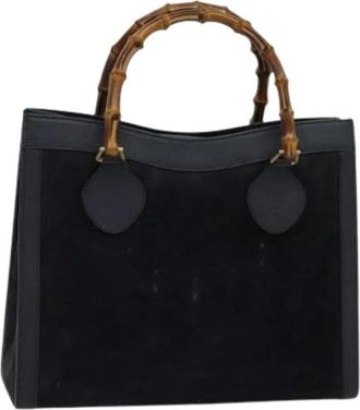 Gucci Sac &agrave; main vintage Pre-owned - Femme - Pre-owned - Bleu - Taille: ONE Size