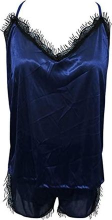 Generic Ensemble de lingerie 2026 avec soutien-gorge et porte-jarretelles en dentelle pour femmes, noir foncé, 3XL