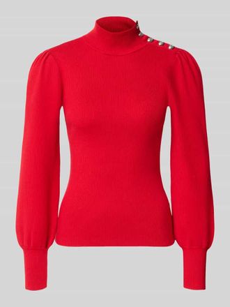 Lauren Ralph Lauren Slim Fit Turtleneck-Pullover aus Baumwoll-Modal-Mix