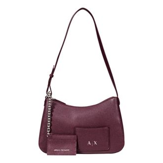A|X Armani Exchange Femme, Sacs, Rouge, Taille: ONE Size Sac à Bandoulière Moderne avec Sangle Réglable