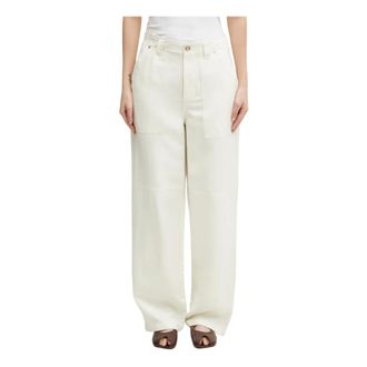 Wales Bonner Hymn Hose - - Jeans - Damen - Beige - M