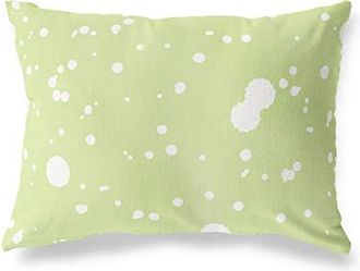 Bonamaison Le Jardin du Lin Kissen Zierkissenbezug Zufälliges Muster Kissenbezug, Weich Bequem, Für Zuhause Autos Büro Sofa Wohnzimmer Couch Schlafzimmer Dekor, 