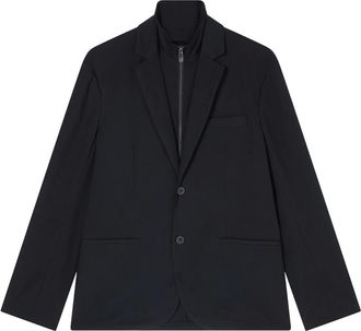 A|X Armani Exchange Homme, Vestes, Bleu, Taille: 2XL Xm002074 Af22294 Blazer