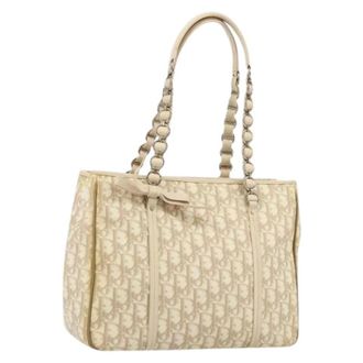 Dior Pre-owned Vintage Tote Bag - - Pre-owned - Damen - Beige - ONE SIZE