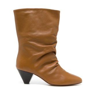 Isabel Marant Reachi Stiefeletten mit Absatz - - Shoes - Damen - Braun - 36 EU