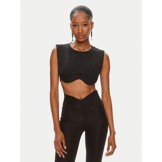 Patrizia Pepe Patrizia Pepe Top 8M1646/J219-K103 Schwarz Regular Fit