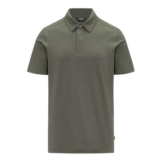 K-Way Vincelle Ice Cotton Polo - - Tops - Herren - Gr&uuml;n - M