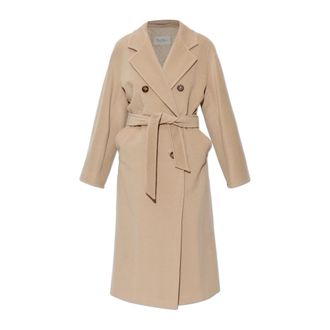 Max Mara Madame Wollmantel - - Coats - Damen - Beige - S