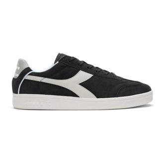 Diadora Schwarzer l&auml;ssiger Low-Top Sneaker - - Shoes - Herren - Schwarzk - 46 EU
