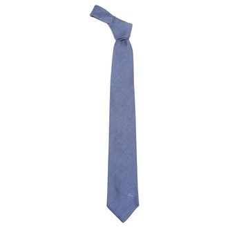 Etro Homme, Accessoires, Bleu, Taille: ONE Size Cravate en soie cachemire