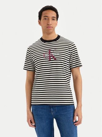 Calvin Klein Jeans T-Shirt SS 20S LV04RD204G Schwarz Regular Fit