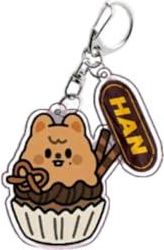 Generic stray-kids Porte-clés SK-ZOO porte-clés dessin animé porte-clés acrylique KREYRING sk-z porte-clés KARMA Stay, Han, 5.5cm