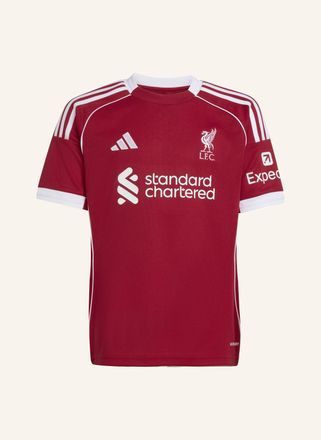 adidas Liverpool Fc 25/26 Kids Heimtrikot rot