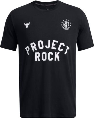 Under Armour Project Rock T-Shirt f&uuml;r Herren (Schwarz)