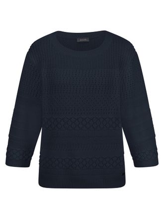 Basler Pullover U-Boot-Ausschnitt BASLER blau