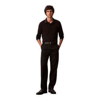 Calvin Klein Herren, Oberteile, Schwarzk, LGr&ouml;&szlig;e