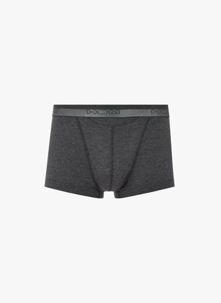 HOM Boxer en coton m&eacute;lang&eacute;