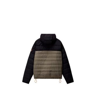 Napapijri Doudoune droite &agrave; capuche matelass&eacute;e