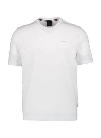 Bugatti Herren T-Shirt wei&szlig; Baumwolle