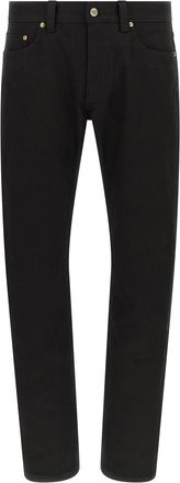 Versace Straight Leg Jeans - Schwarz