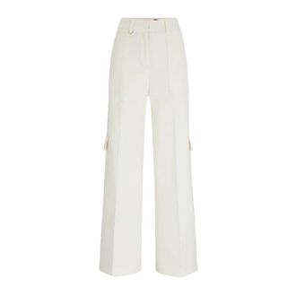 HUGO BOSS Damen, Hosen, Wei&szlig;, XLGr&ouml;&szlig;e