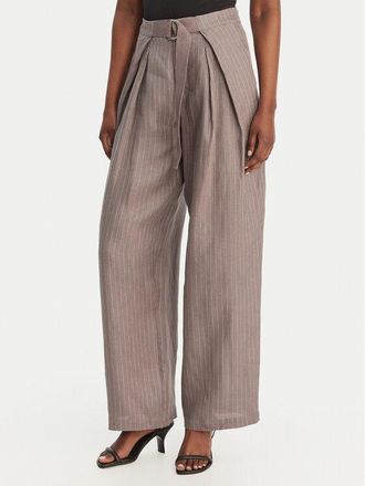 Eleh Stoffhose SS260028 Grau Oversize