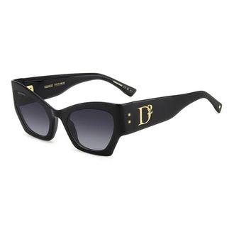 Dsquared2 unisex, Accessoires, Noir, Taille: 55 MM Lunettes de soleil élégantes de qualité supérieure
