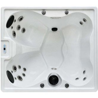 Sanotechnik Outdoorwhirlpool Palermo inkl. Abdeckung 180x160x76 cm
