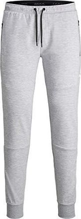 Jack & Jones Pantalon de survêtement Pantalon de survêtement Slim Fit Light Grey Melange XL Light Grey Melange XL