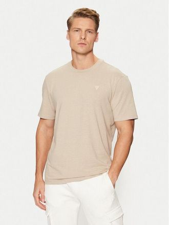 Guess T-Shirt Z2YI12 JR06K Beige Regular Fit