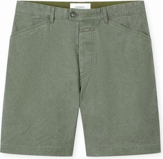 Closed Homme, Shorts, Vert, Taille: W36 Bermuda en coton