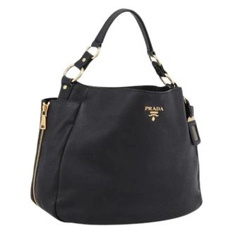 Prada Sac &agrave; main vintage Pre-owned - Femme - Pre-owned - Noir - Taille: ONE Size