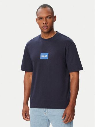 HUGO BOSS T-Shirt Nayonix 50554382 Dunkelblau Regular Fit