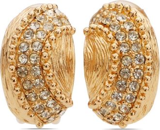 Dior Ohrringe mit CC - Gold